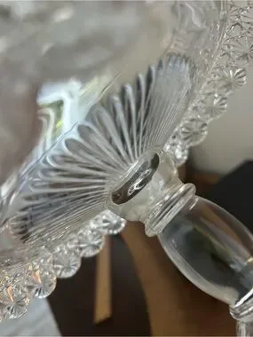 Dining | Dalzell Gilmore Leighton Glass Pedestal Compote Bowl Stand ...